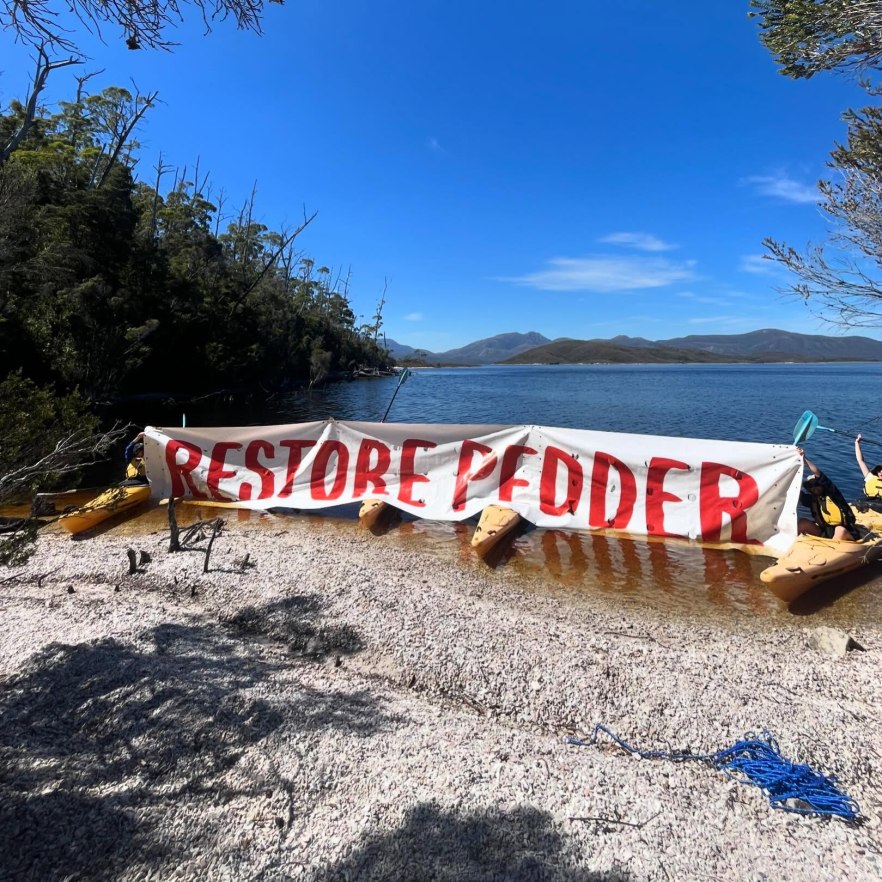 Week of Action for Pedder – Restore Lake Pedder